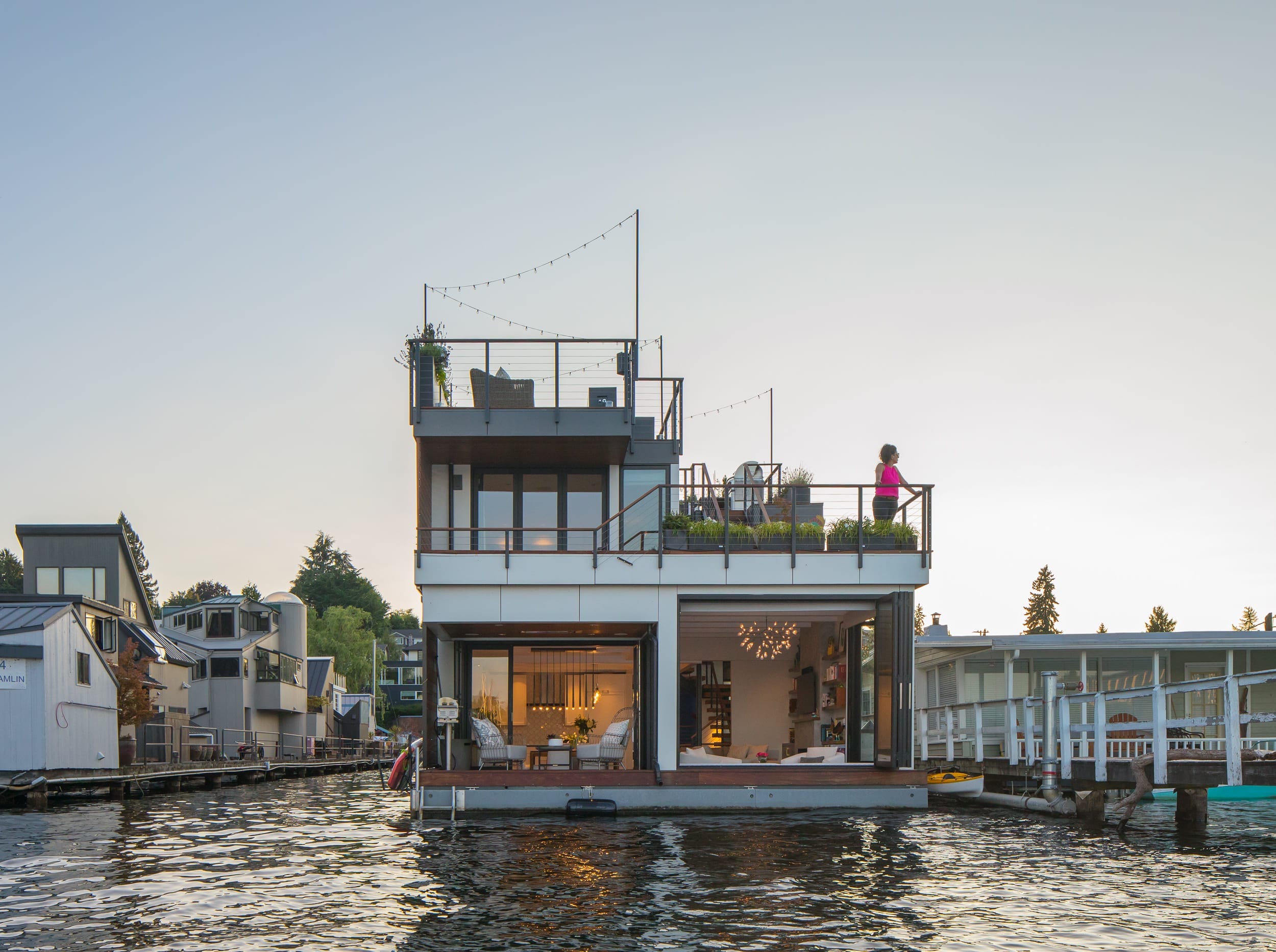 Portage Bay Floating Home | Dyna Builders